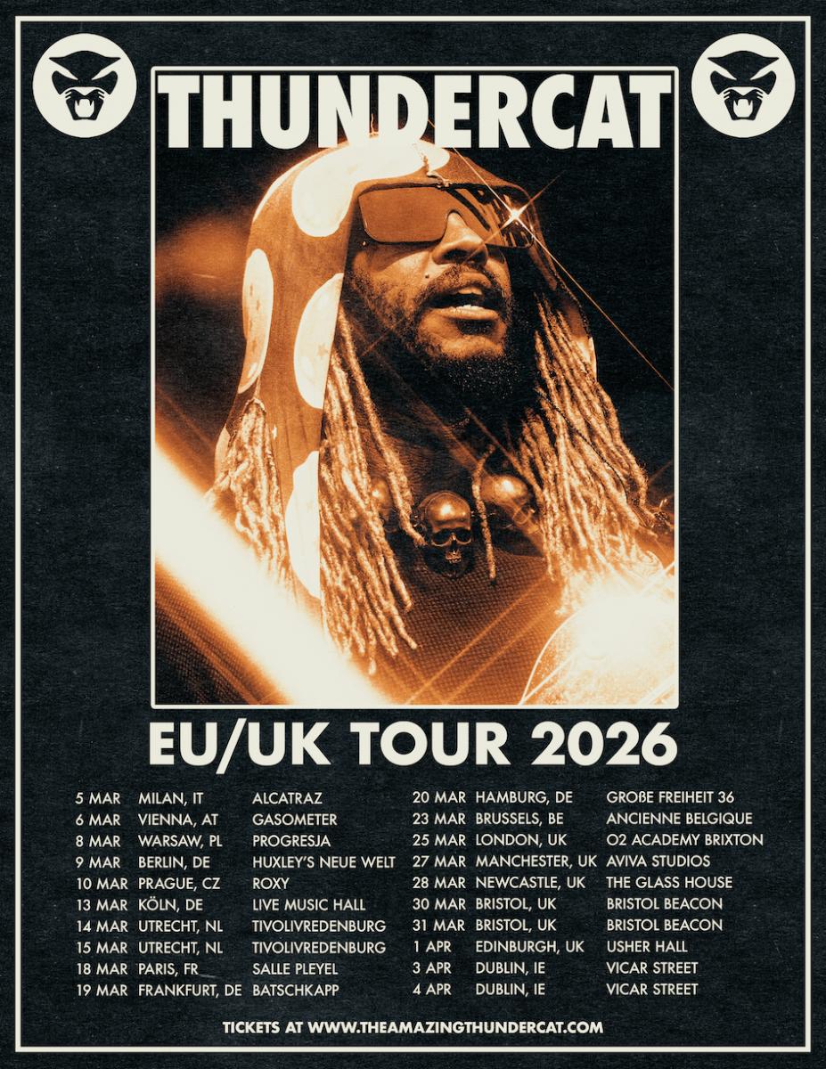 Thundercat Announces UK And European Tour For Spring, Shares New Double ...