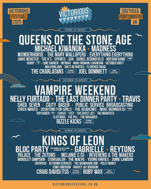 Queens Of The Stone Age, Vampire Weekend And Kings Of Leon To Headline ...